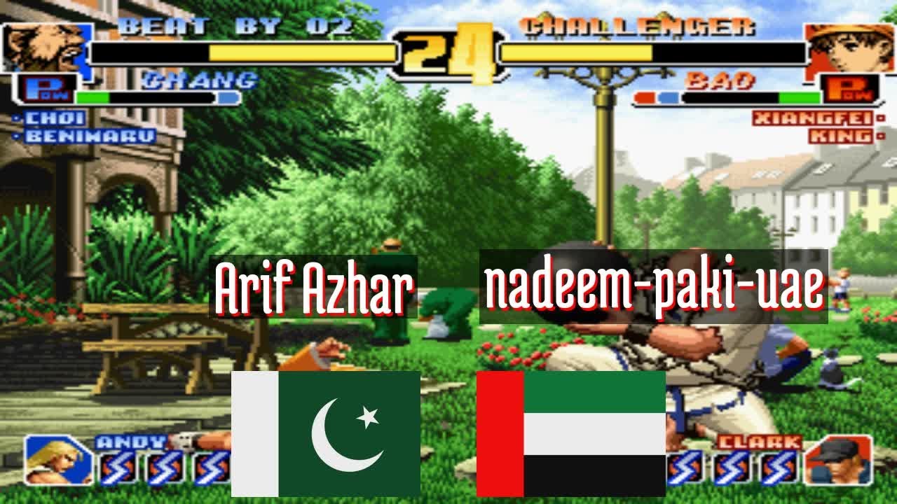 King of Fighters 99 (FT5) - Arif Azhar (PK) vs nadeem-paki-uae (AE ...