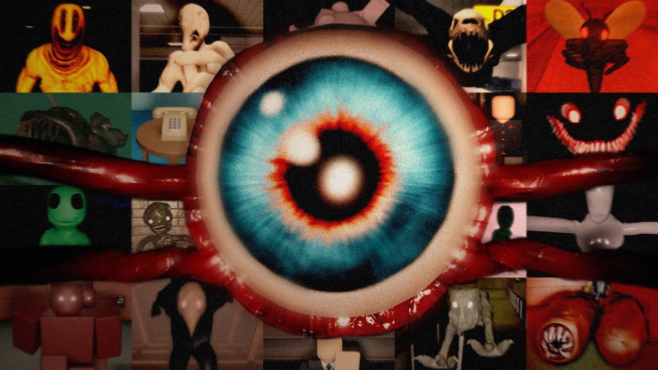 ALL ENTITY JUMPSCARES in M.E.G. Endless Reality - YouTube