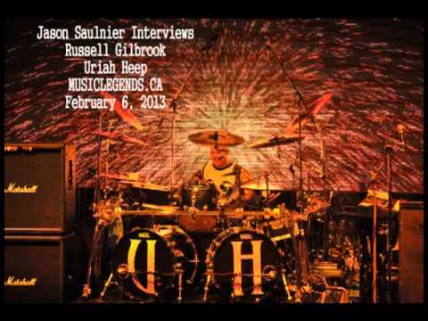 Russell Gilbrook Interview - Uriah Heep - YouTube