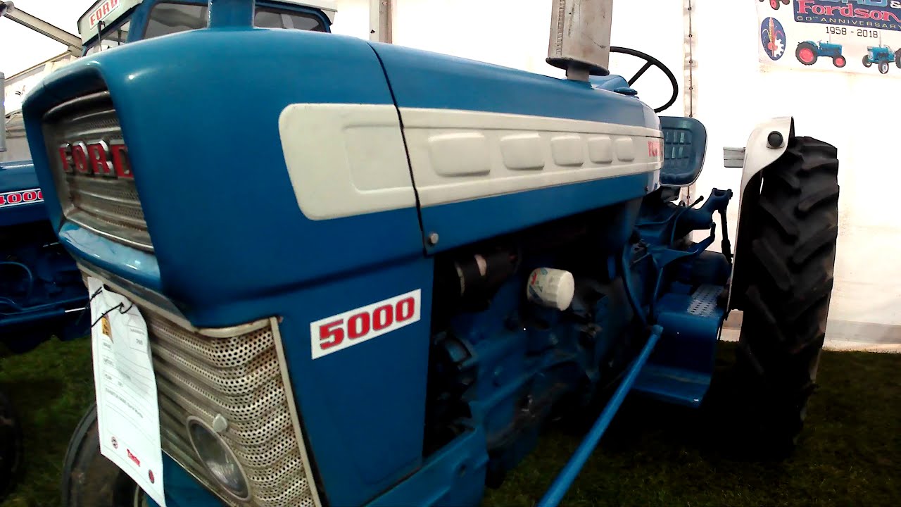 1967 Ford Super Major 5000 3.8 Litre 4-Cyl Diesel Tractor (65hp) - YouTube