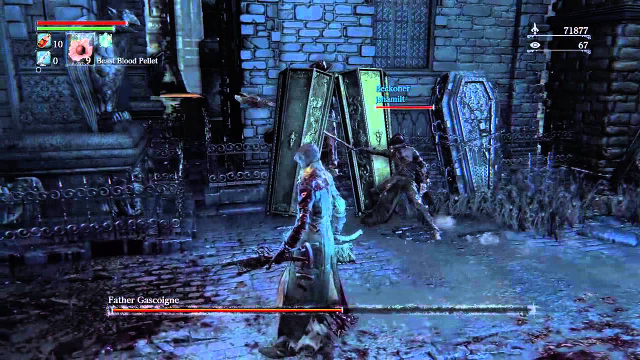 Bloodborne™ wolf trapped?/ - YouTube