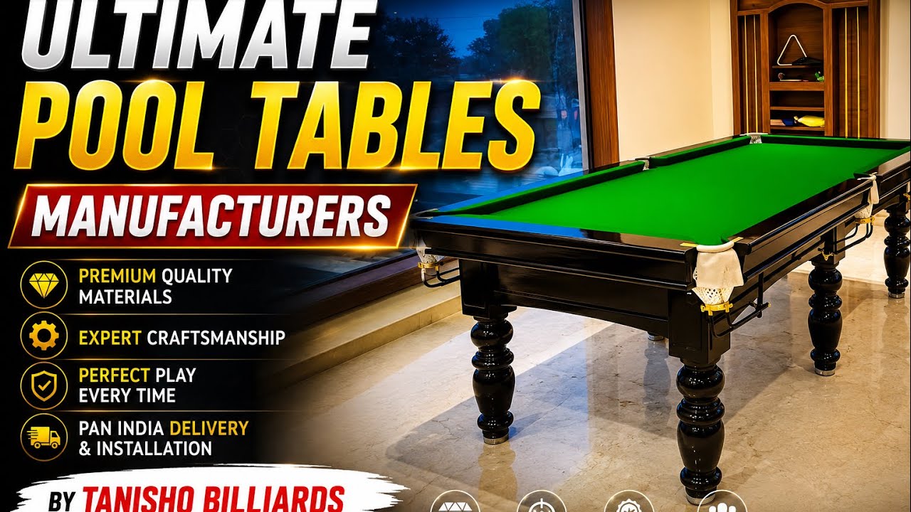 Ultimate Billiards Pool Board Tables: Elevating Your Game Room ...