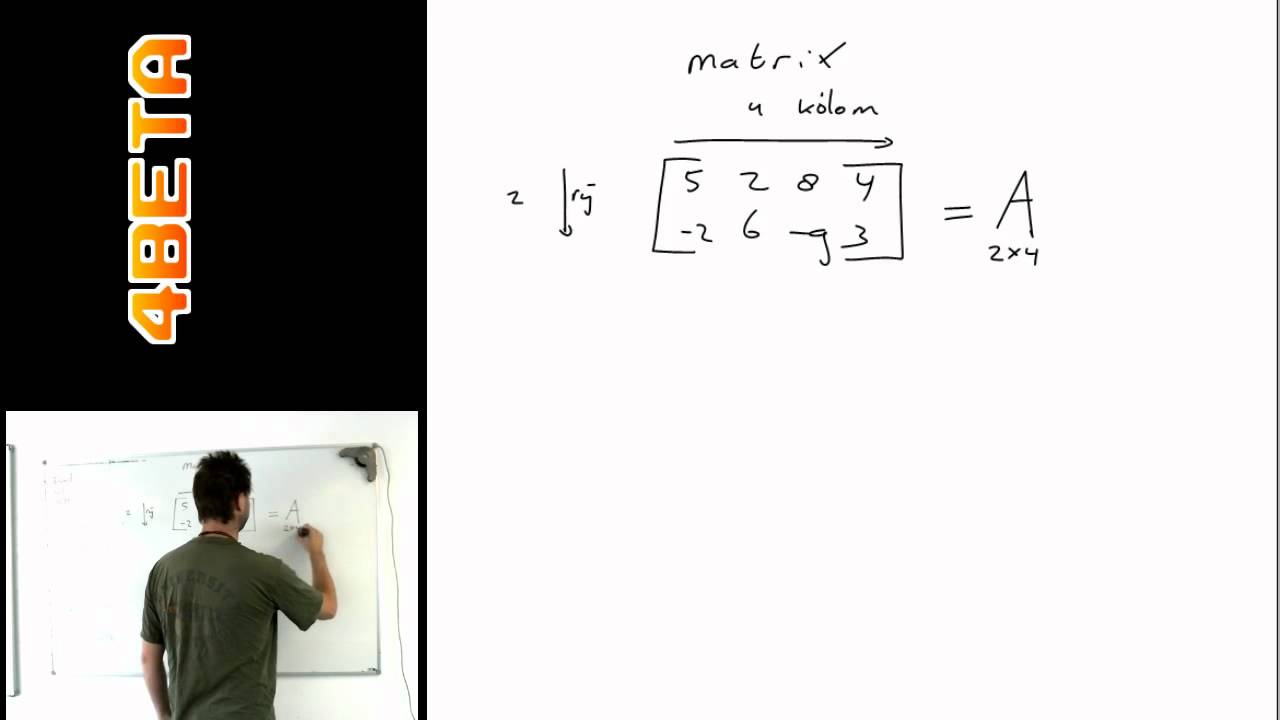 Wiskunde - Matrixrekenen - Introductie tot een matrix - YouTube