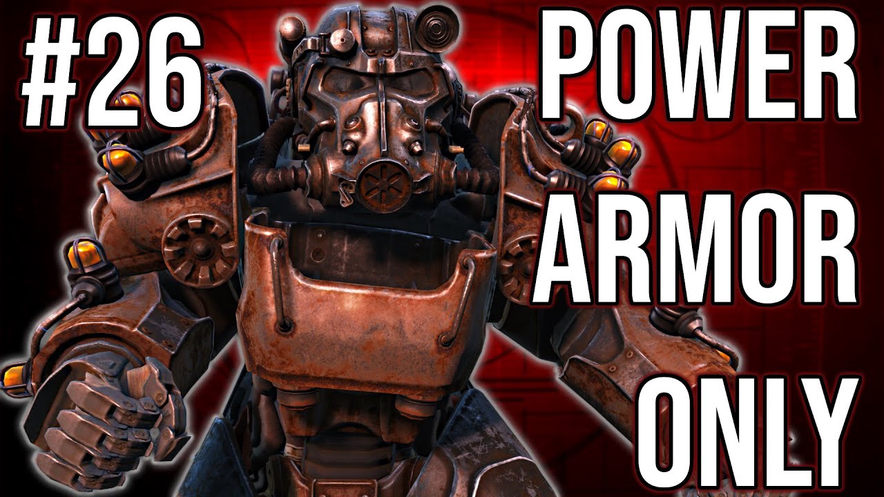 Legendary Power Armor | Fallout 4 Survival Mode - Power Armor Only ...