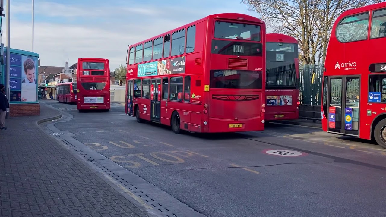 TFL Edgware Bus Station - YouTube