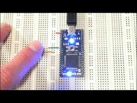 Pushbutton counter without debouncing - YouTube