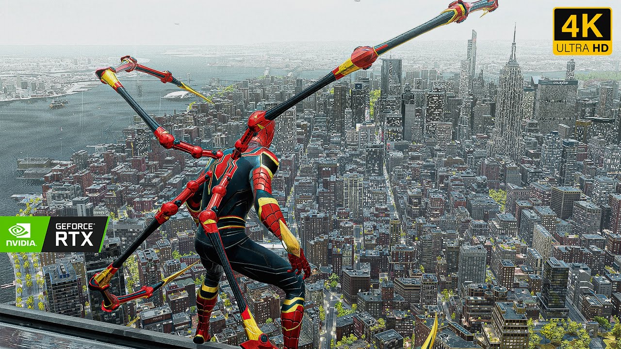 Marvel's Spider-Man 2 | Tom Holland IRON-SPIDER Suit Gameplay (RTX 5090 ...