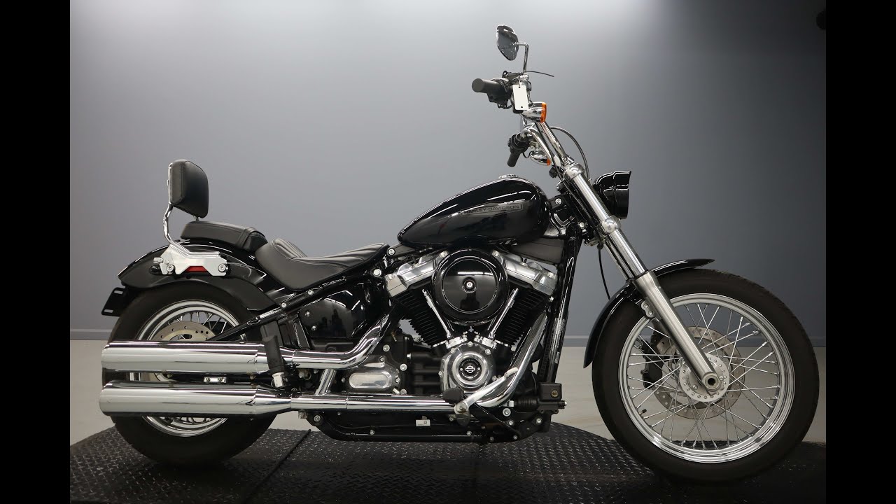 Used 2021 Harley-Davidson Softail Standard FXST In Vivid Black With ...