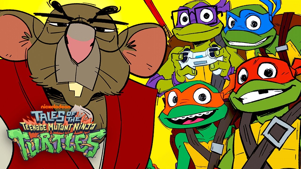 Splinter Teaching LIFE Lessons in Tales of the Teenage Mutant Ninja ...