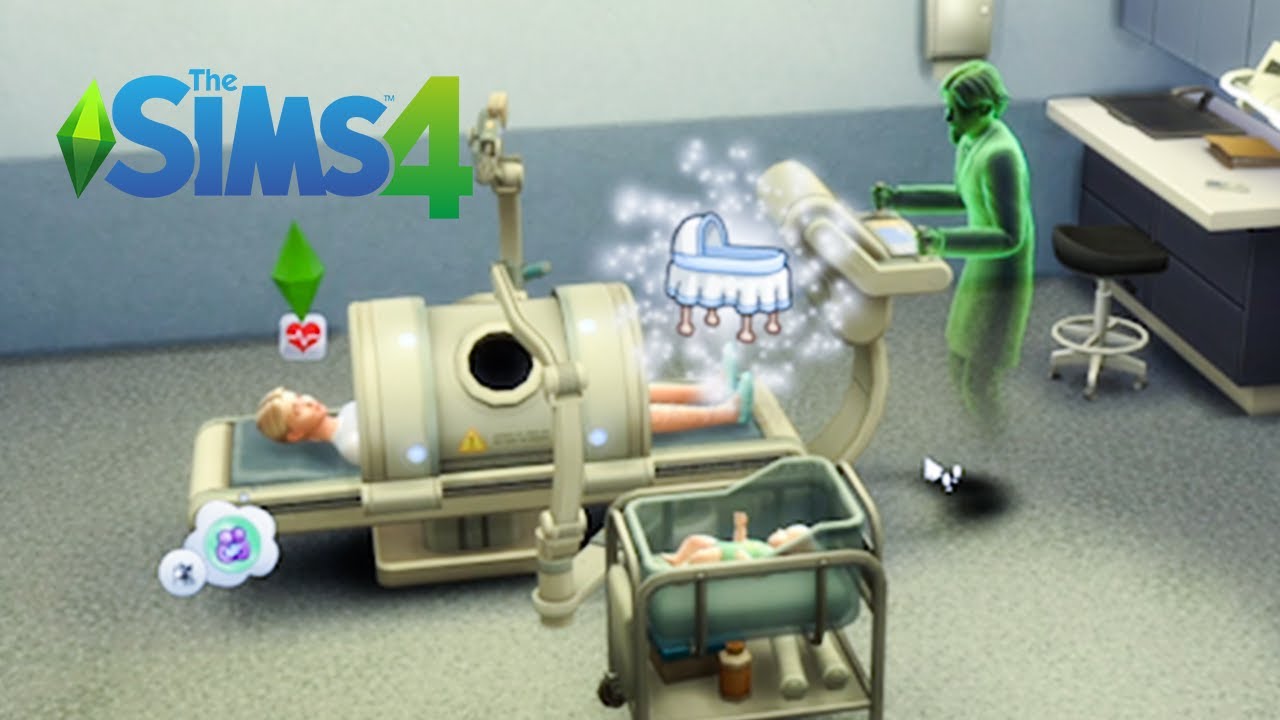How to Give Birth In Hospital - The Sims 4 - YouTube