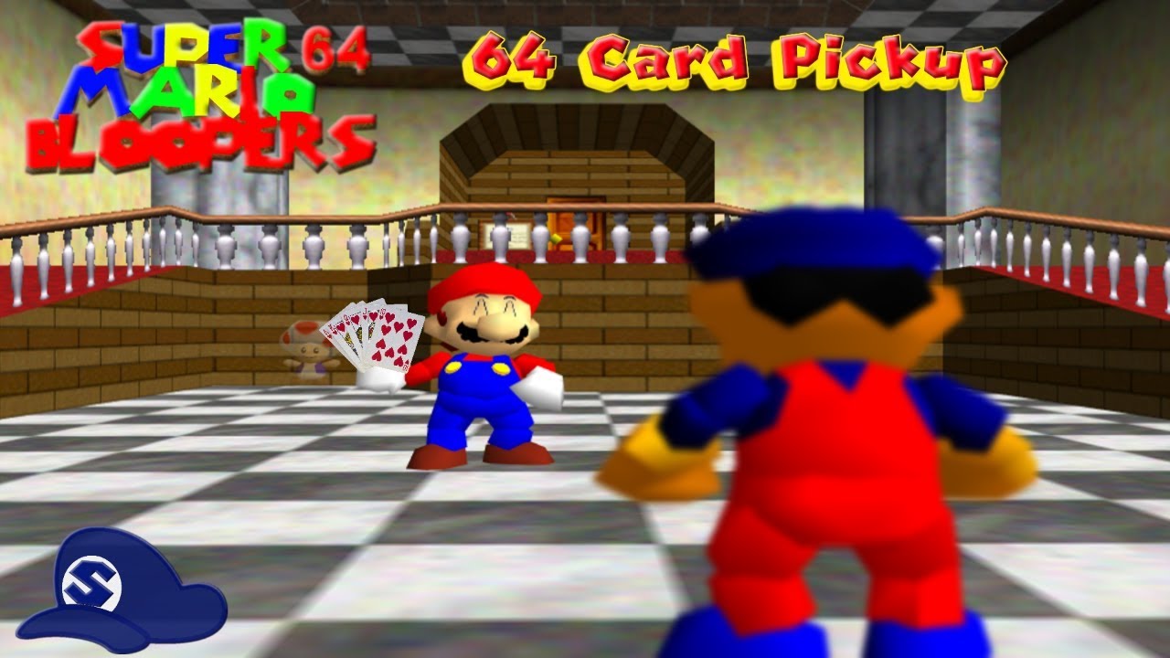 Super Mario 64: 64 Card Pickup - YouTube