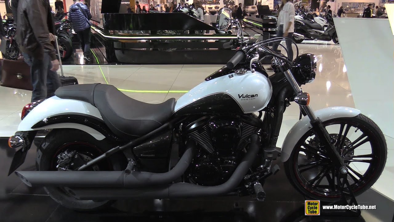 2016 Kawasaki Vulcan 900 Custom - Walkaround - 2015 EICMA Milan - YouTube