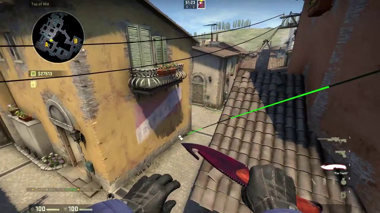 Inferno - CT Spawn to Mid Smoke - YouTube