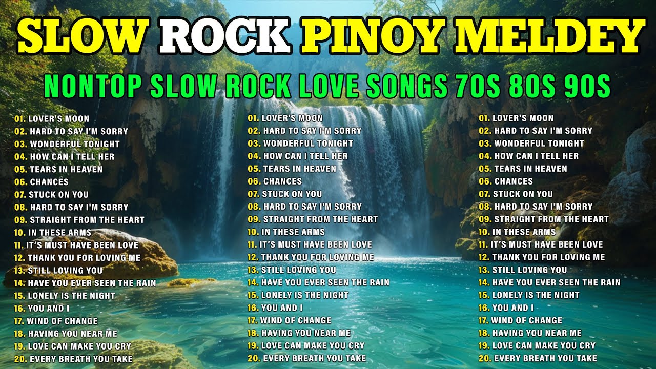 Slow Rock Love Song Nonstop - Nonstop Slow Rock Medley - Rock Ballads ...