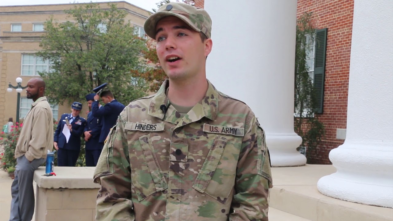 Ole Miss ROTC has a Veteran's Day Message - YouTube