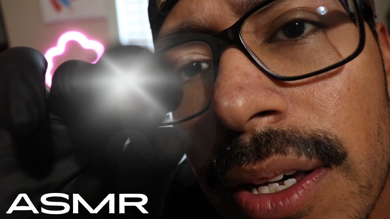 ASMR 500 Subscriber Special Chaotic Eye Exam - YouTube