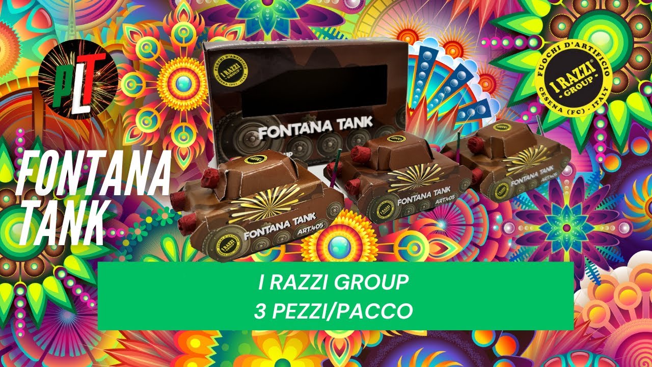 Test Fontana FONTANA TANK di I RAZZI GROUP - Novità 2023 - YouTube