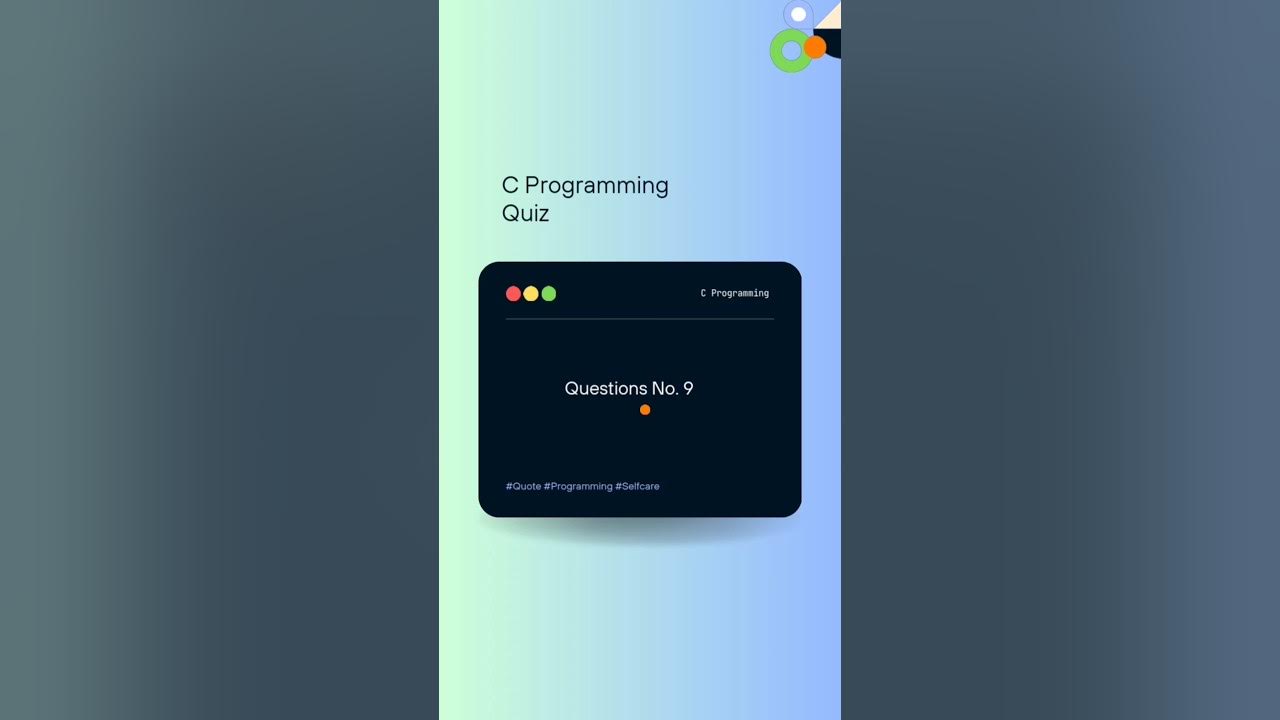 C Programming Quiz #9: Comment the Answer - YouTube