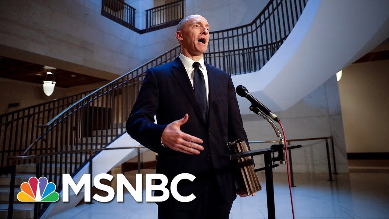 House Intelligence Committee Releases Transcript Of Carter Page ...