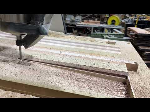Making a tapered cut on your CNC Shark using Vcarve Pro - YouTube