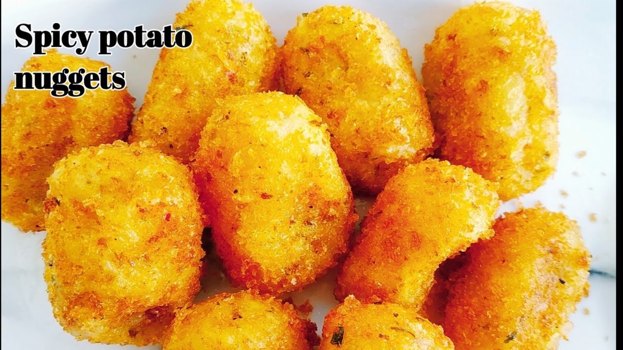 Spicy potato nuggets | easy and quick tea time snack | how to make ...