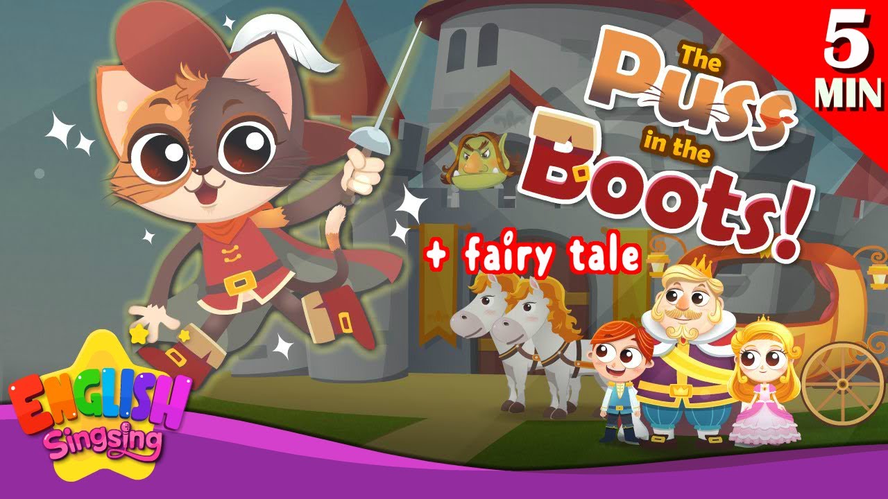 The Puss in the Boots! + More Fairy Tales | Puss in Boots | English ...