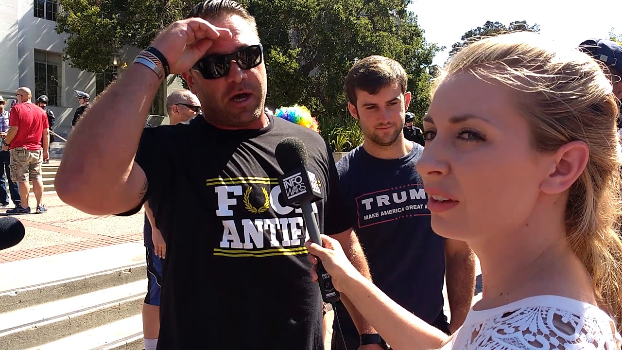 Based Stickman interview with Infowars at Berkeley 9/27/17 - YouTube