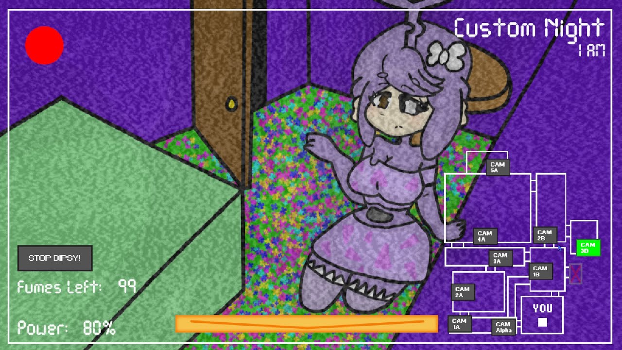 five nights in anime the tubbyland 4/20 - YouTube