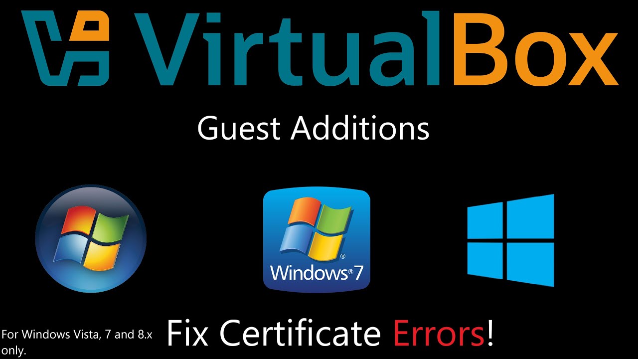 How to install VirtualBox Guest Additions in different versions of ...
