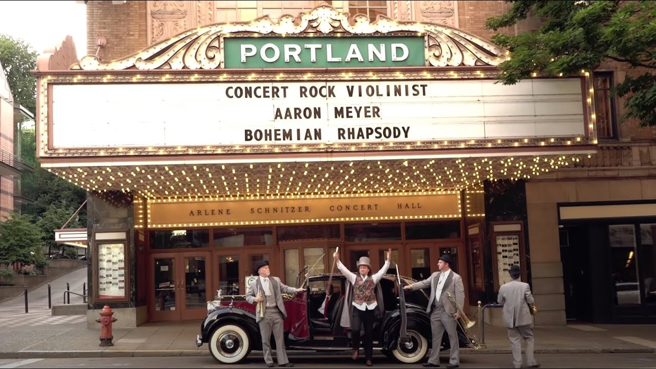 Queen Bohemian Rhapsody - Amazing Cover: Rock Violinist Aaron Meyer ...