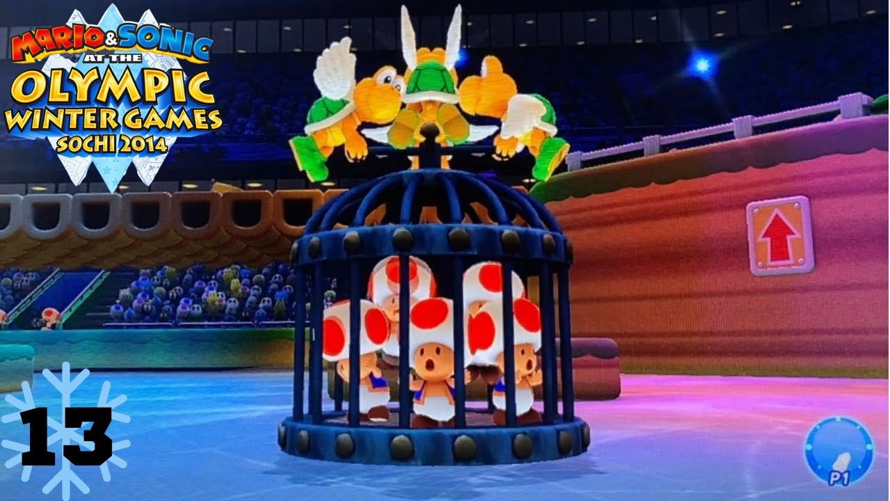 Mario & Sonic at the Sochi 2014 Olympic Winter Games - Dream Figure ...
