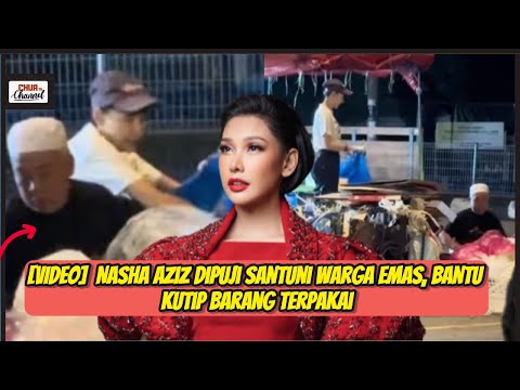 Nasha Aziz dipuji santuni warga emas, bantu kutip barang terpakai