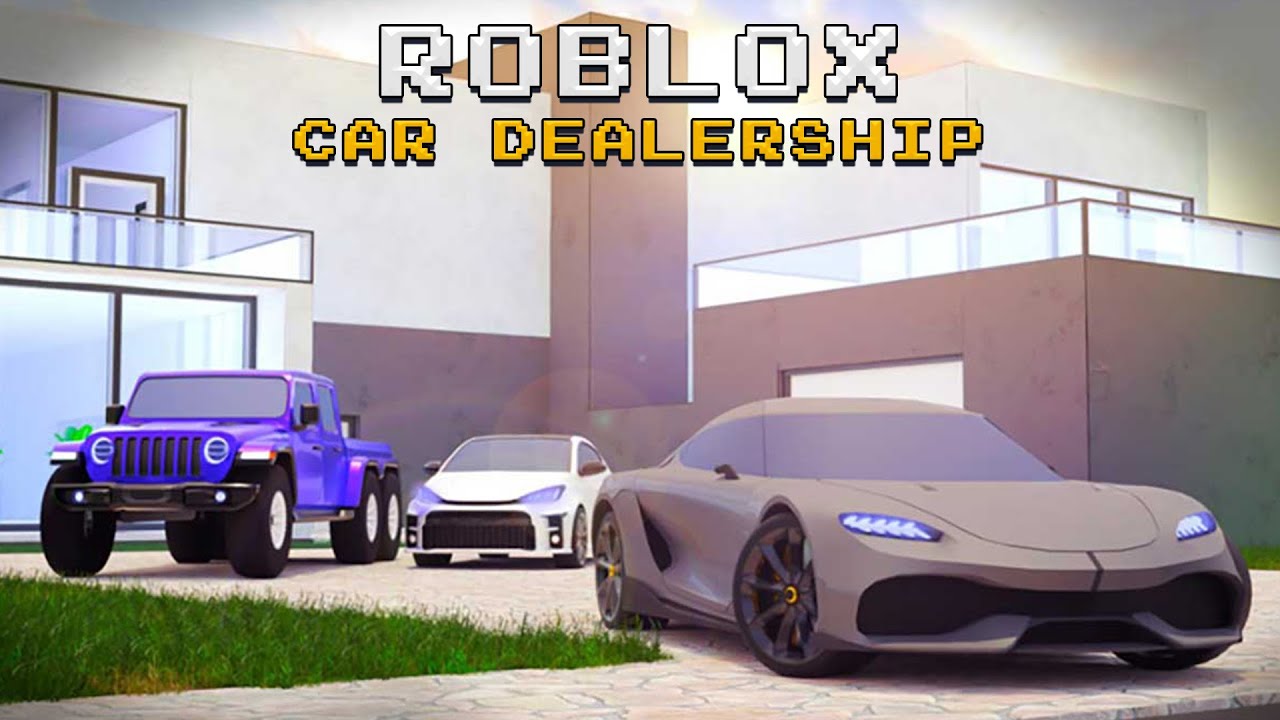 Bang Konyik Buka Showroom - Roblox Car Dealership Tycoon - YouTube