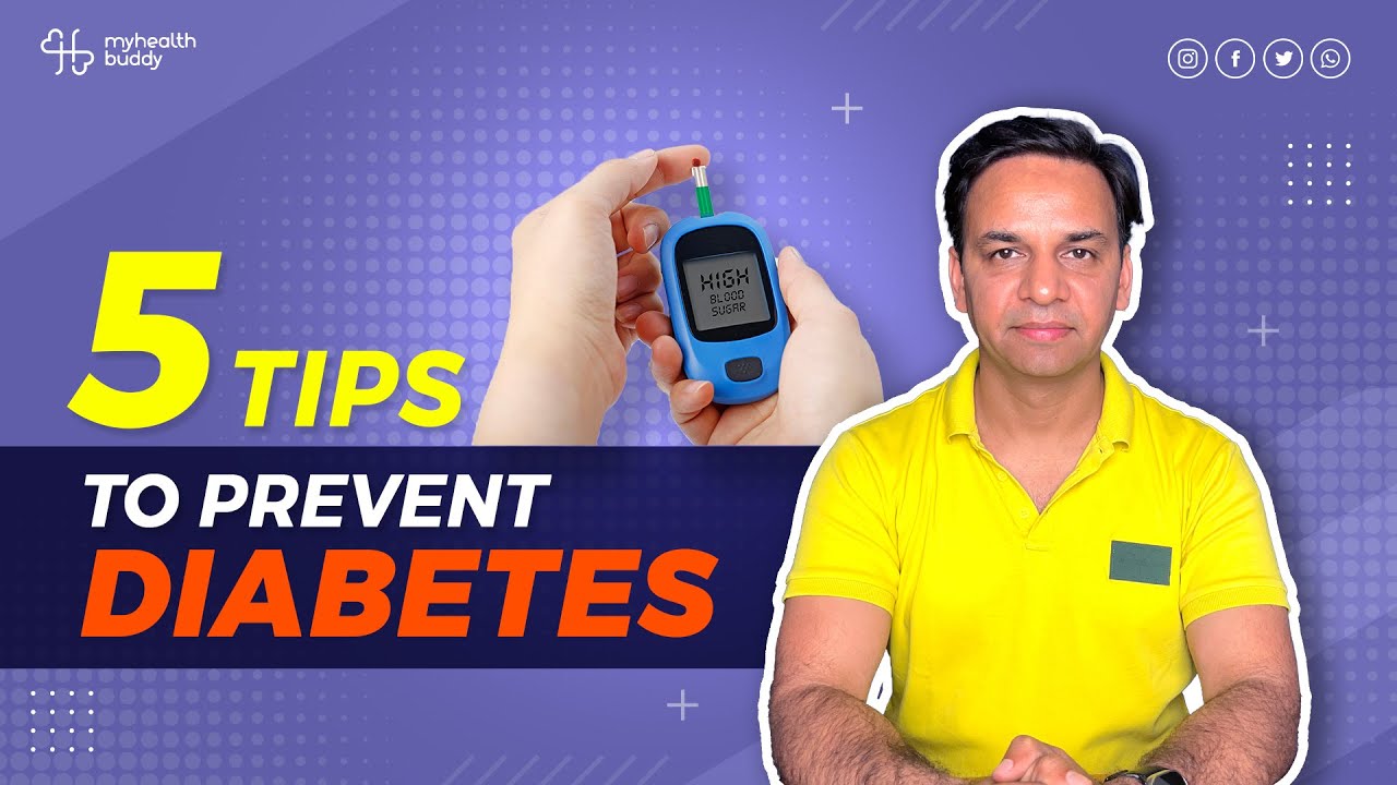 5 easy tips to prevent DIABETES through food and exercise ...