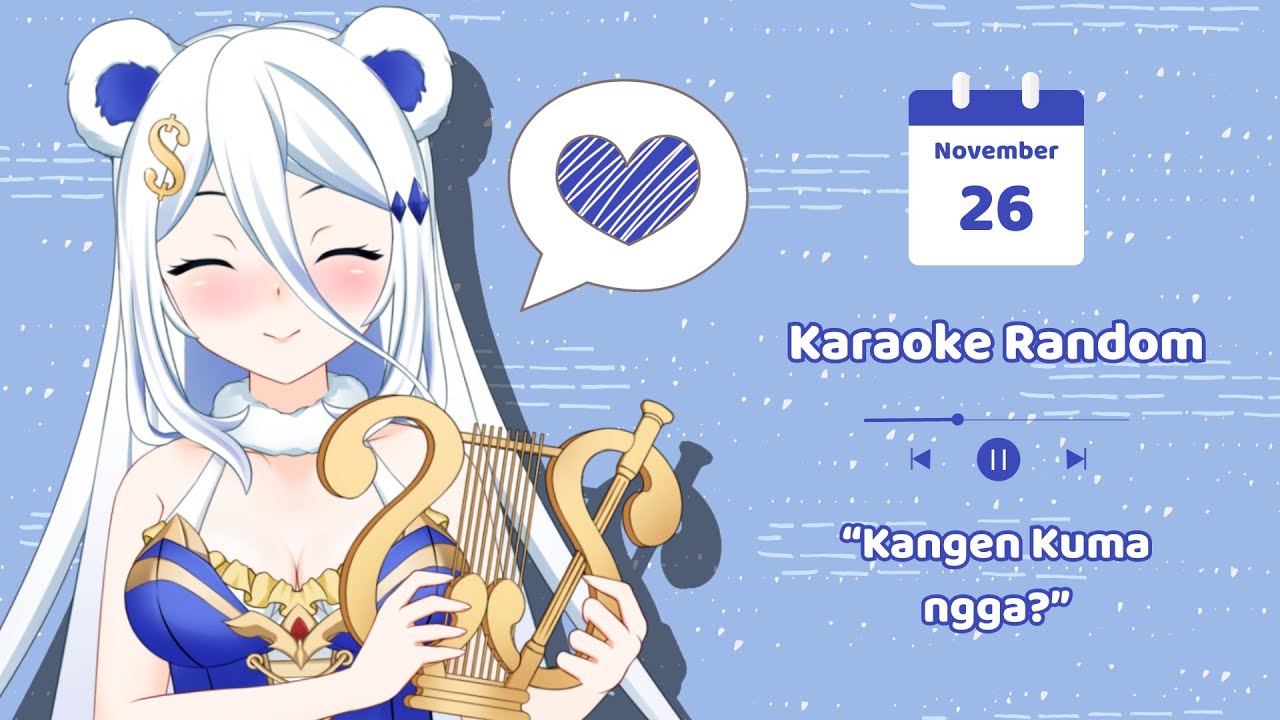 【KARAOKE STREAM】KARAOKE PELEPAS KANGEN【NAWASENA | Kuma Wang】 - YouTube