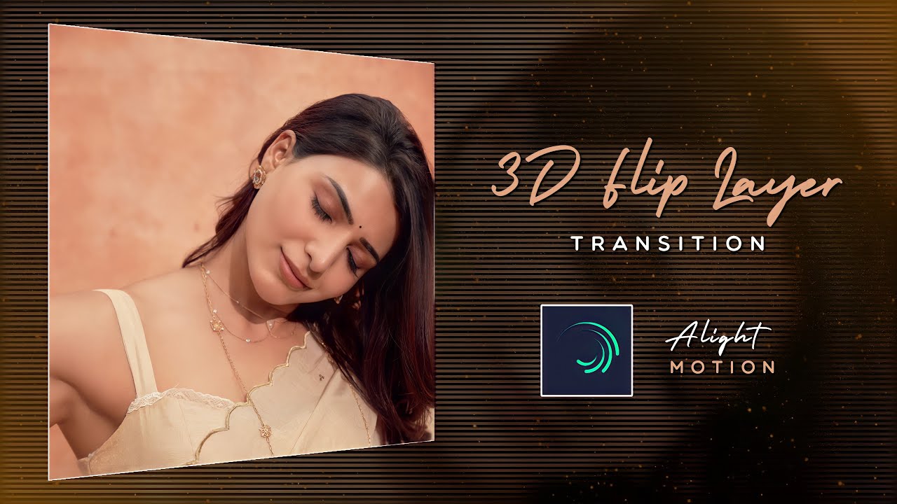 3D Flip Layer Transition like Aftereffects 👀🔥 | Alight motion tutorial tamil | Crazy Tech - YouTube