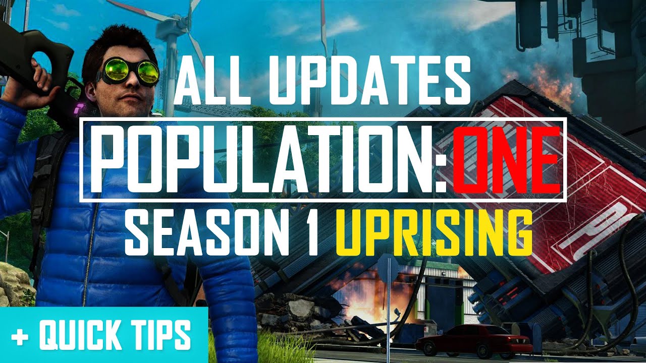 ALL of Population 1 UPDATES | Season 1 UPRISING - YouTube