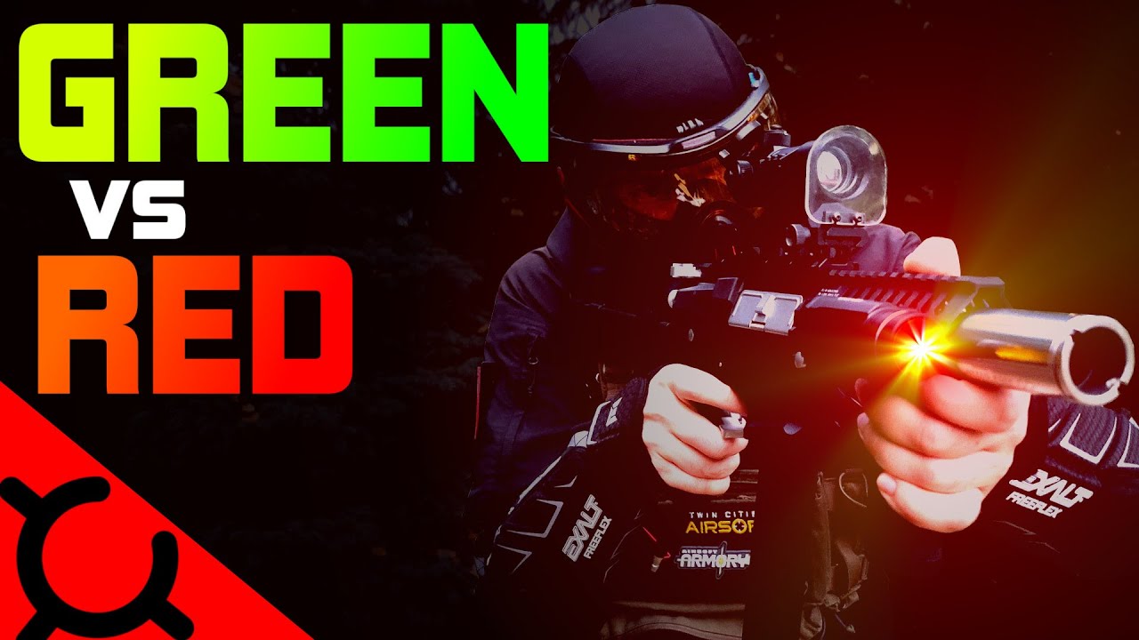 Green VS. Red Tracer Game! Night Gameplay! // Twin Cities Airsoft - YouTube