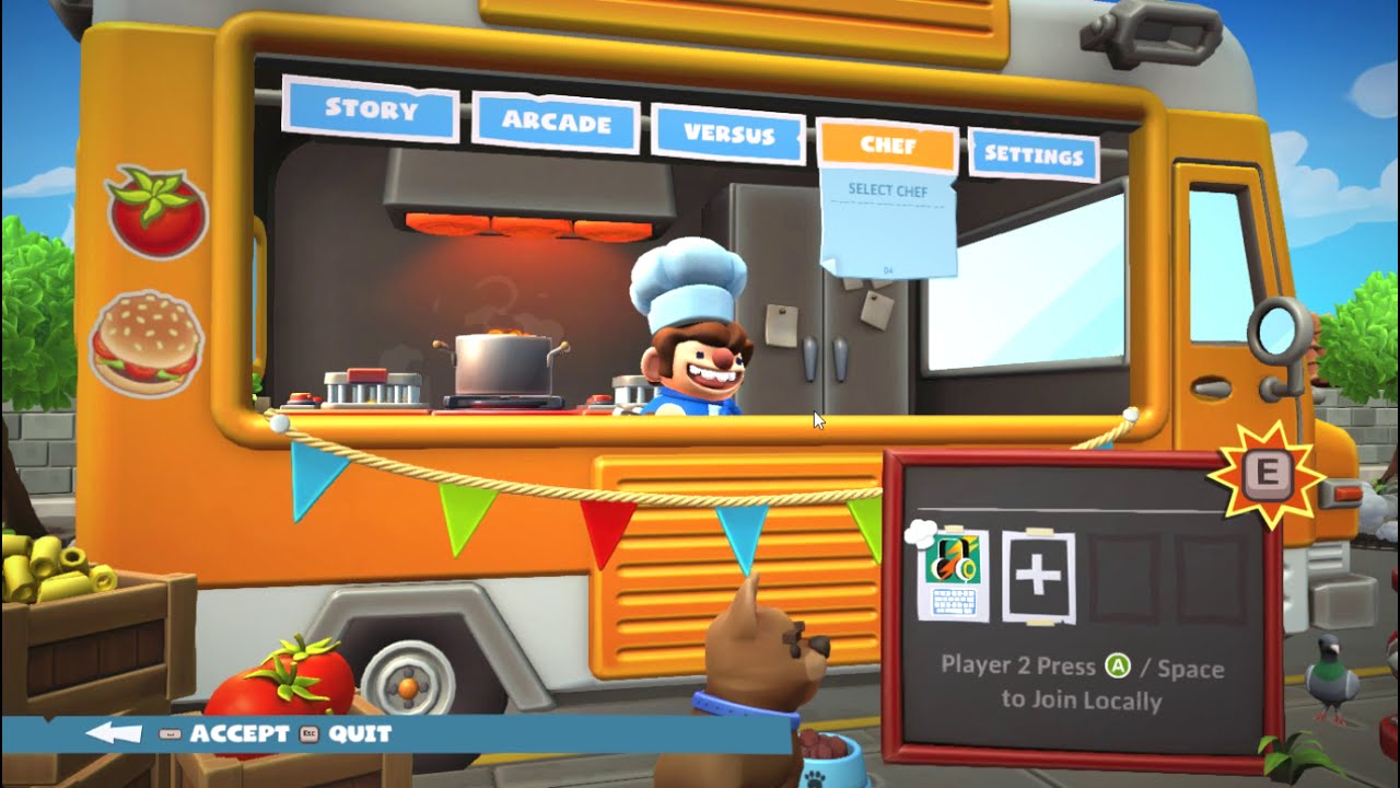 Overcooked 2 characters wheelchair - booyluna