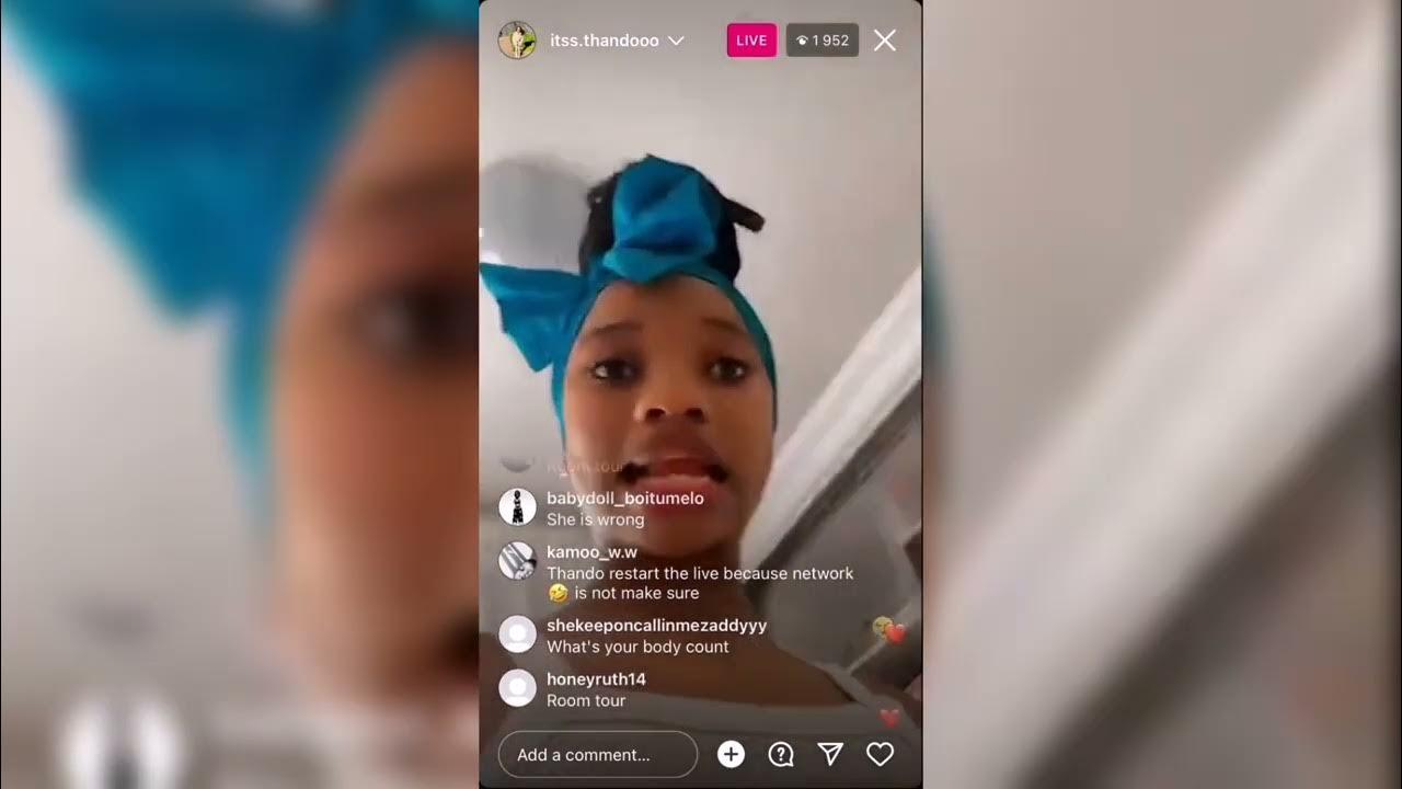 Thandoww exposes Paballo dating older men - YouTube