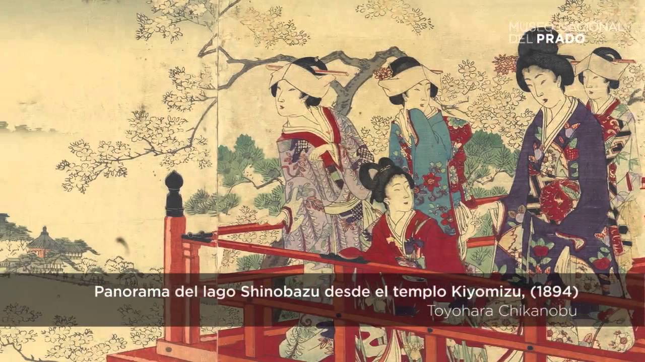 Estampas japonesas en el Museo del Prado - YouTube