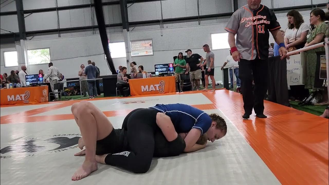 Faith Harry (804 Jiu-Jitsu) 1st Match NOGI, Grappling Industries, VA Beach, 6/24/2023 - YouTube