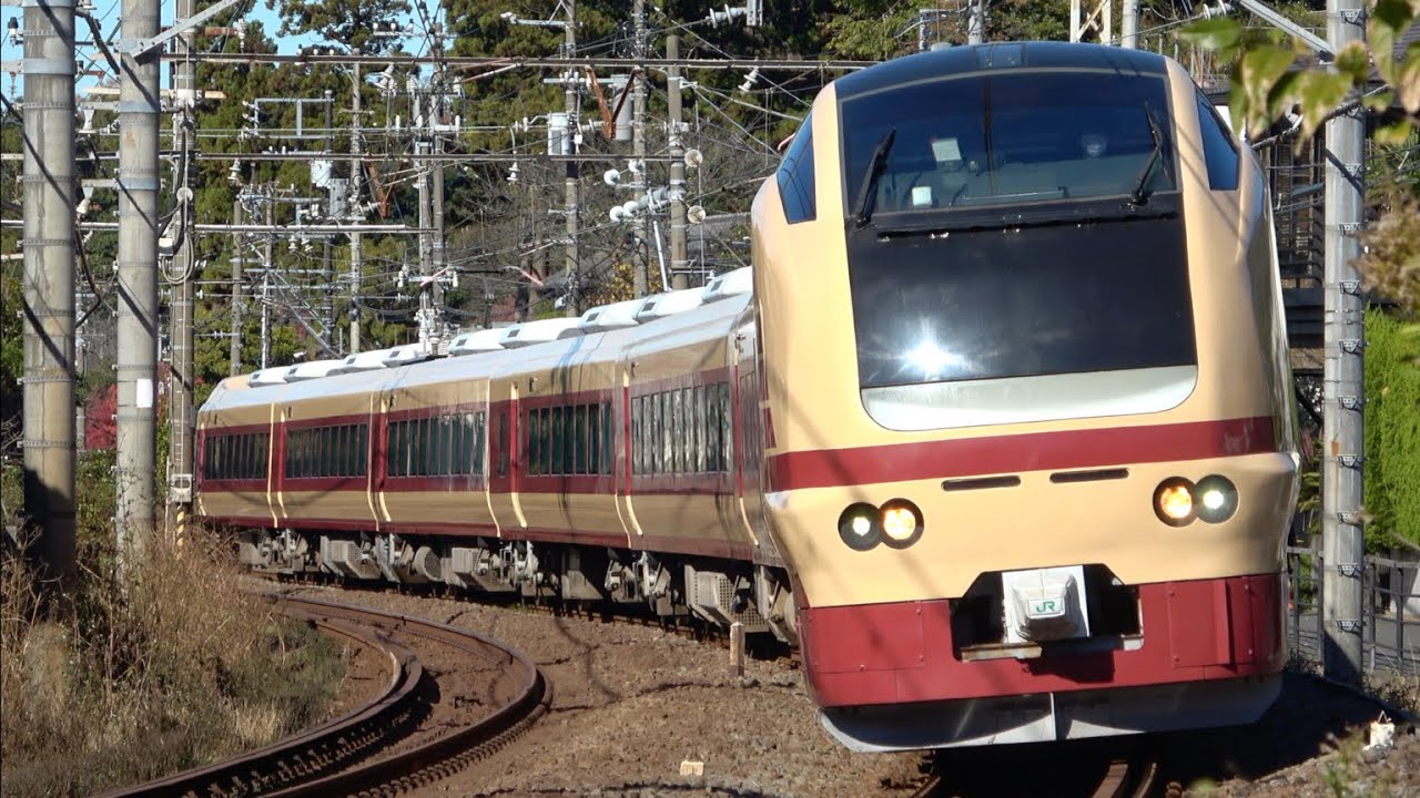 【7年ぶりの横須賀線入線】E653系K70編成（国鉄特急色）鎌倉臨 - YouTube