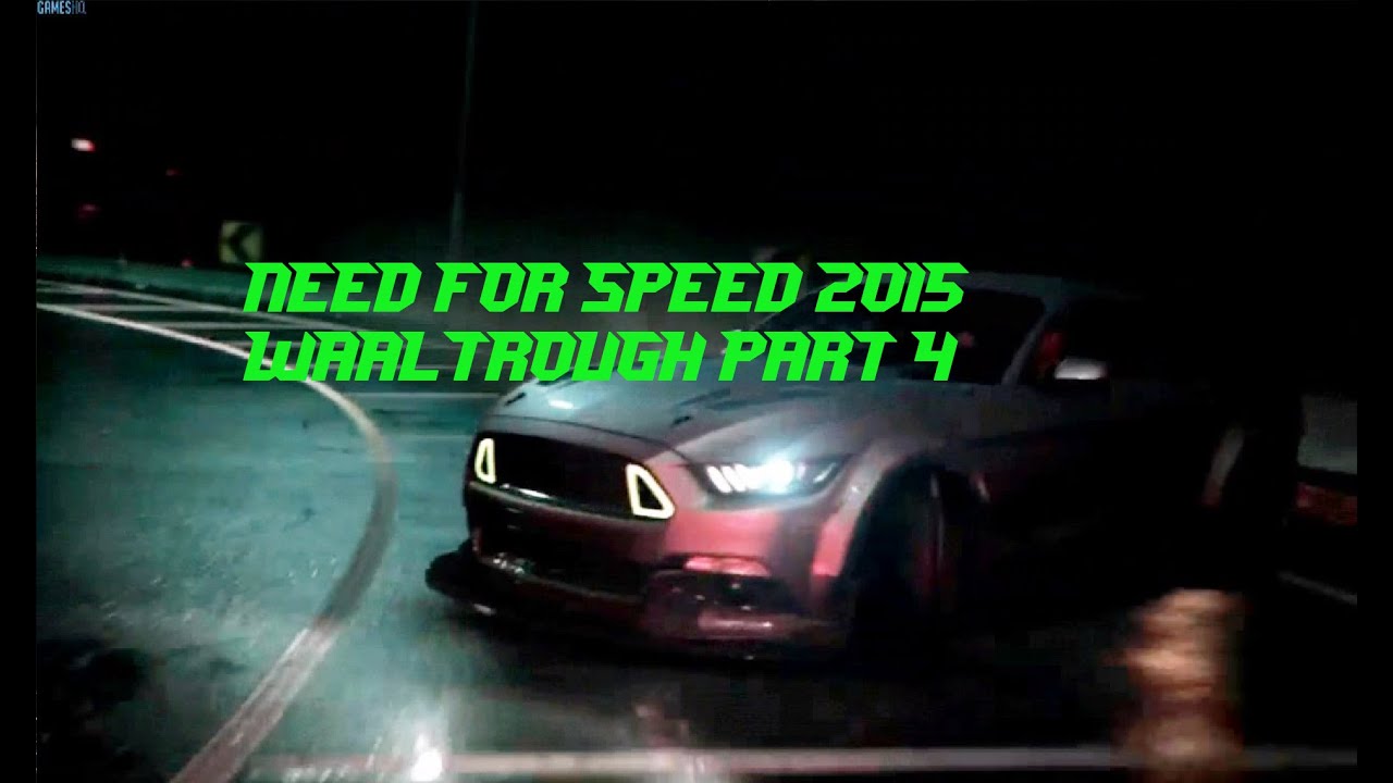 Need for Speed Walkthrough Part 4 Gameplay 1080p HD PS4 - YouTube