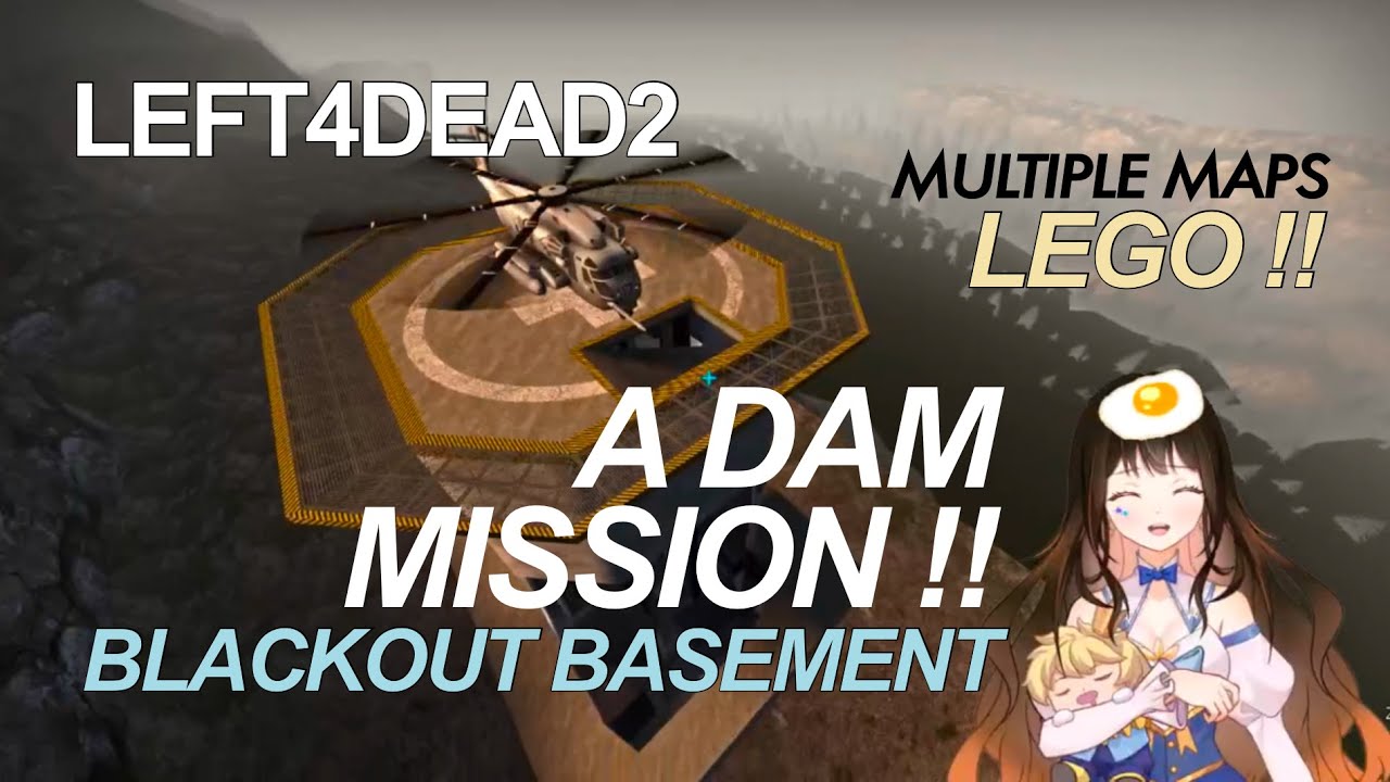 【L4D2】Anya Noob Gaming - Blackout Basement || Lego || A Dam Mission ...