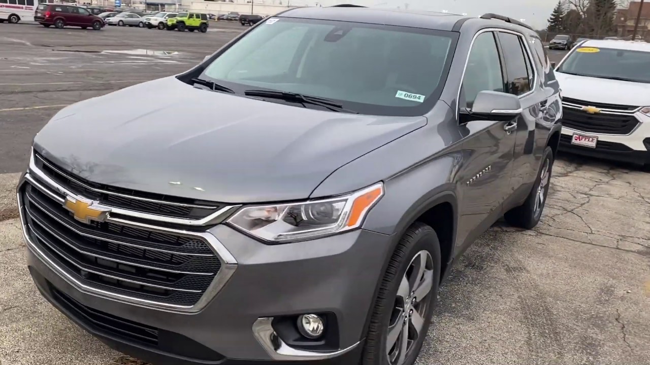 2020 Chevy Traverse 3LT Apple Chevrolet Tinley Park IL (20-0694) - YouTube