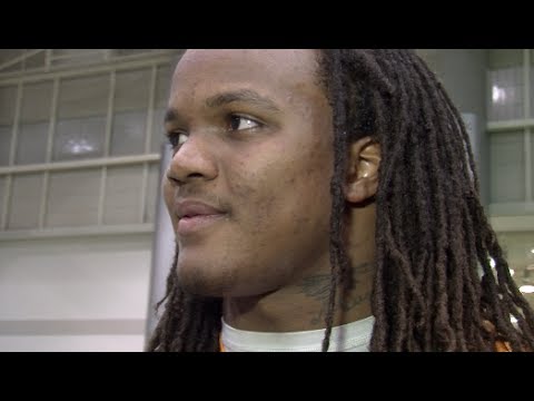 Curt Maggitt speaks after the first day of Vols' spring practice - YouTube