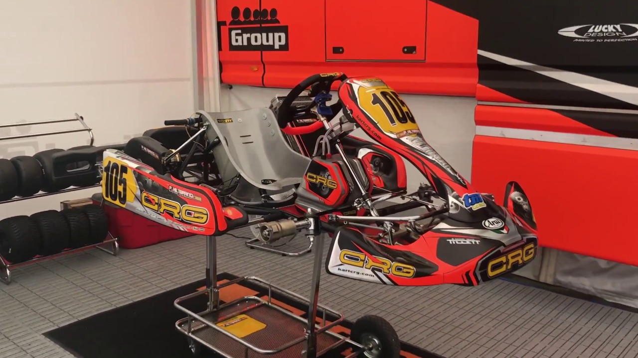 CRG Racing Team, FIA European Champs Round 3, Ampfing - YouTube