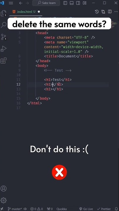 Vs code tips and tricks 🔥🔥 | vs code shortcuts | Part-3 |#shorts # ...