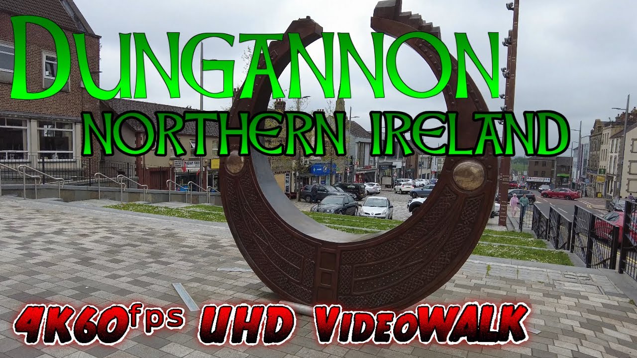 Walking in Dungannon / NORTHERN IRELAND VideoWalk 4K60ᶠᵖˢ UHD🔴 - YouTube